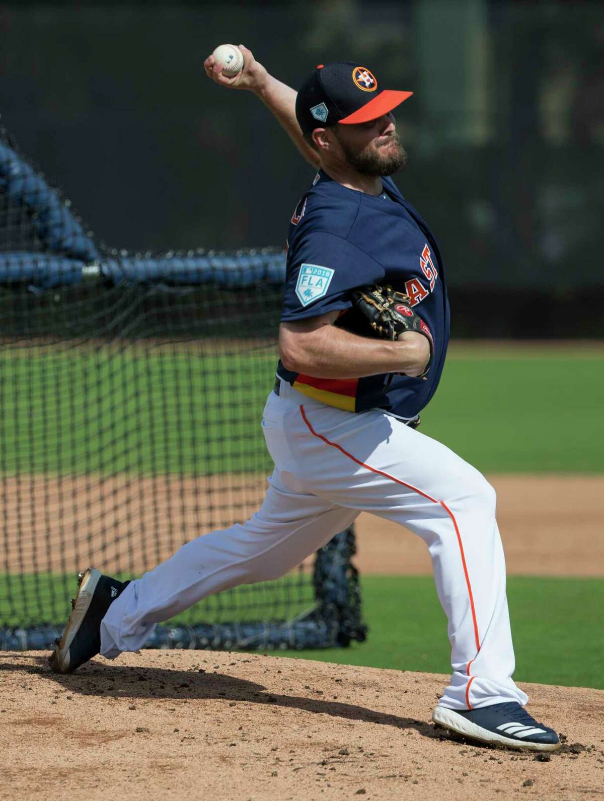 Astros' Gerrit Cole, Wade Miley pleased with their spring debuts