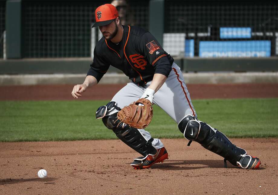 Watch Giants’ Joey Bart get his first Cactus League hit - SFGate