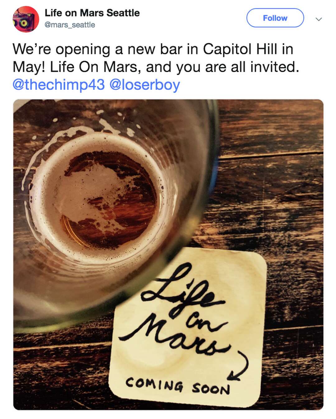 New bar coming to Capitol Hill in May with plant-based menu, vinyl and more
