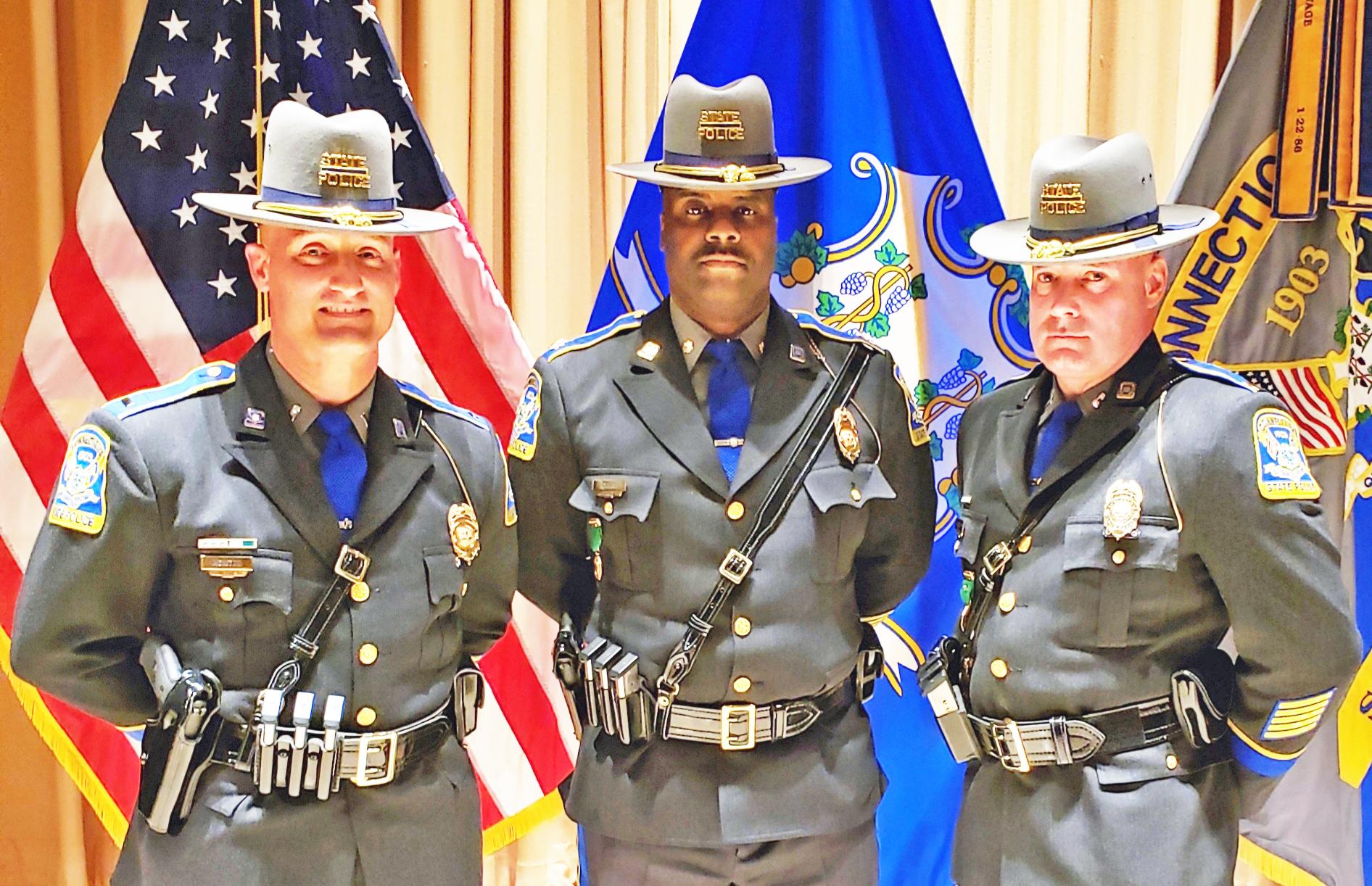 Connecticut State Police Promote Top Command Staff Connecticut State Police Promote Top Command Staff