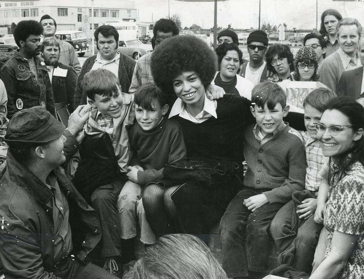 Angela Davis’ early California days — before and after her infamous trial