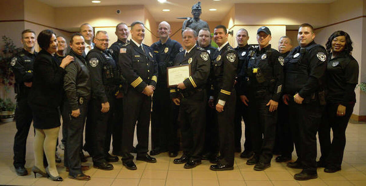 Lt. Foley marks 30 years of service with Glen Carbon Police Department
