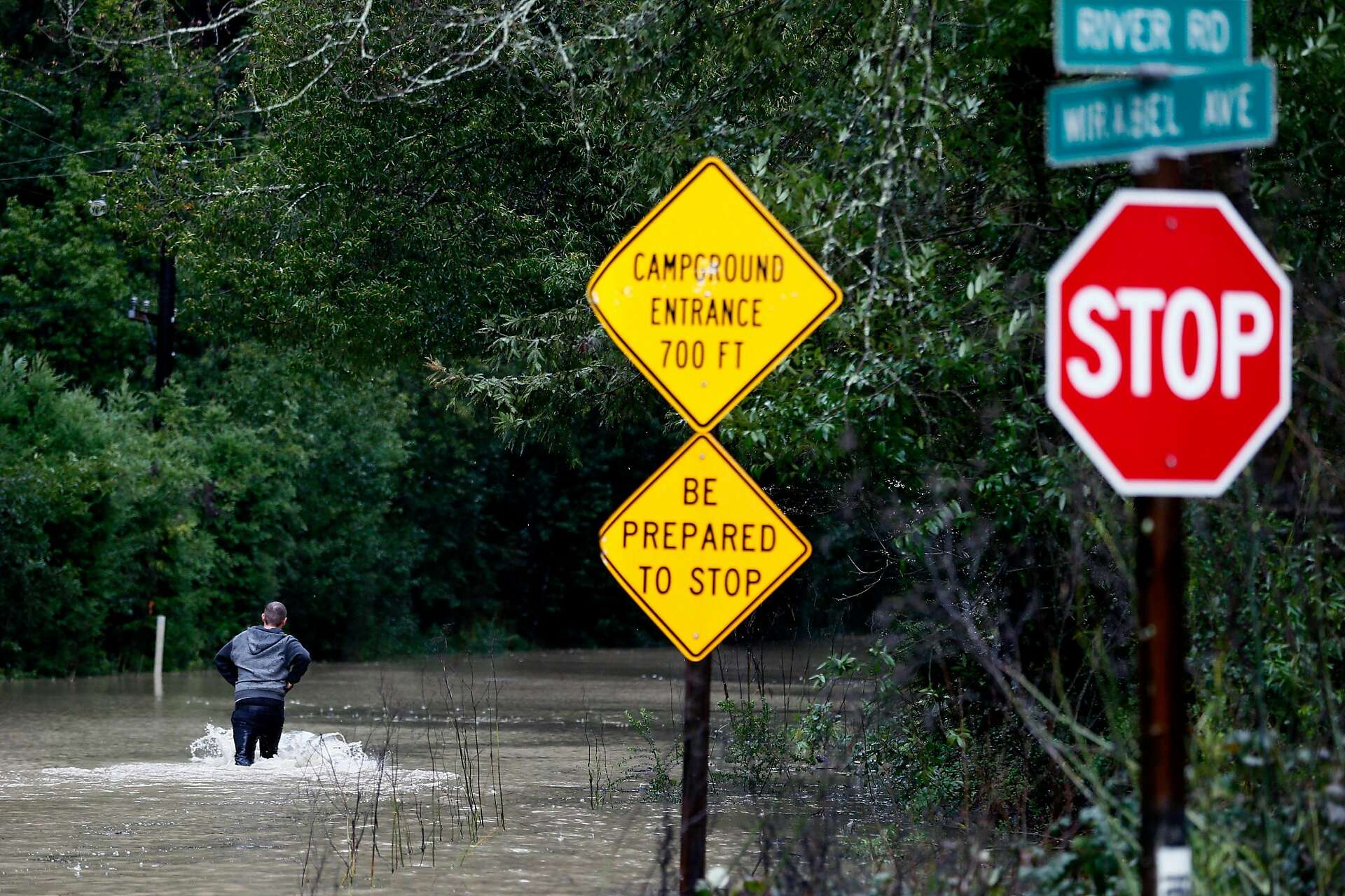 Rivers where roads should be: Drone footage shows extreme flooding in ...