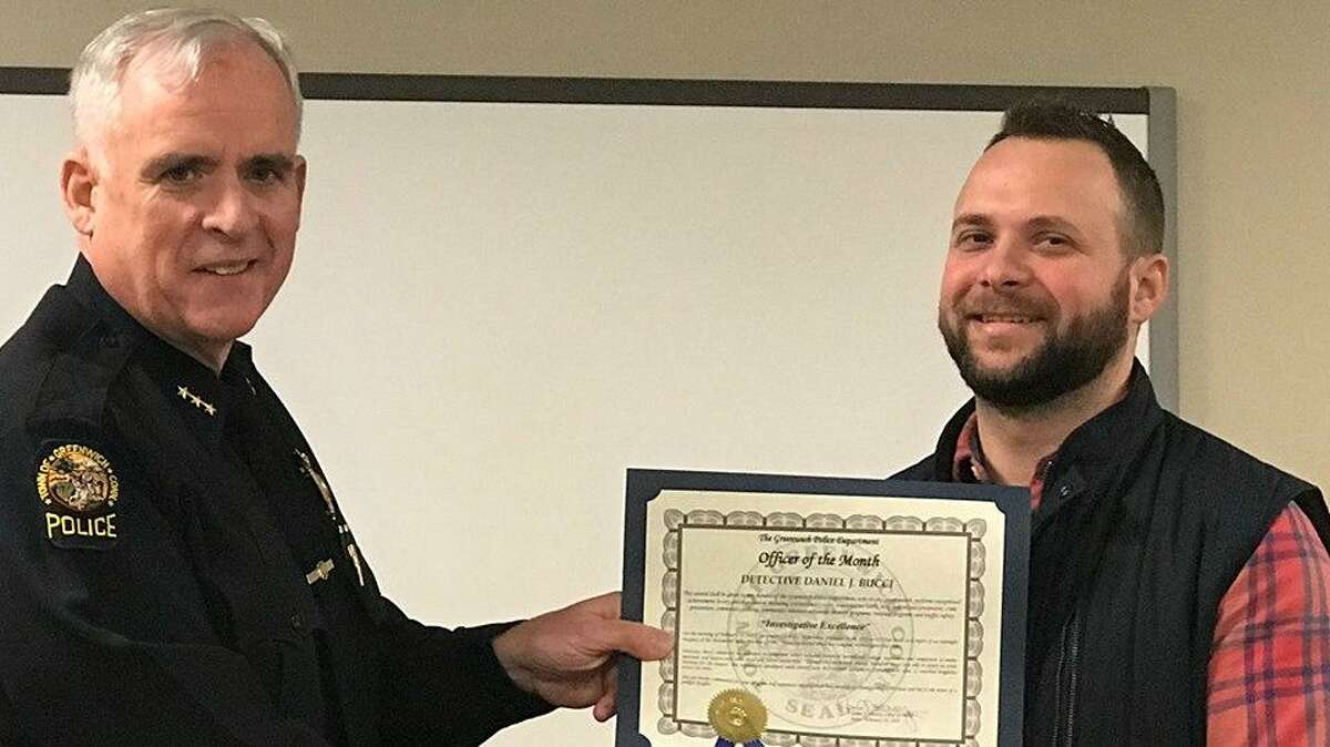 Greenwich officers honored for saving a life, tracking down ATM thief