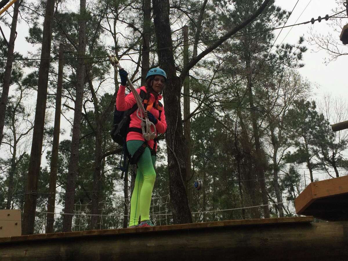 Texas TreeVentures high ropes park in The Woodlands expected to open in ...