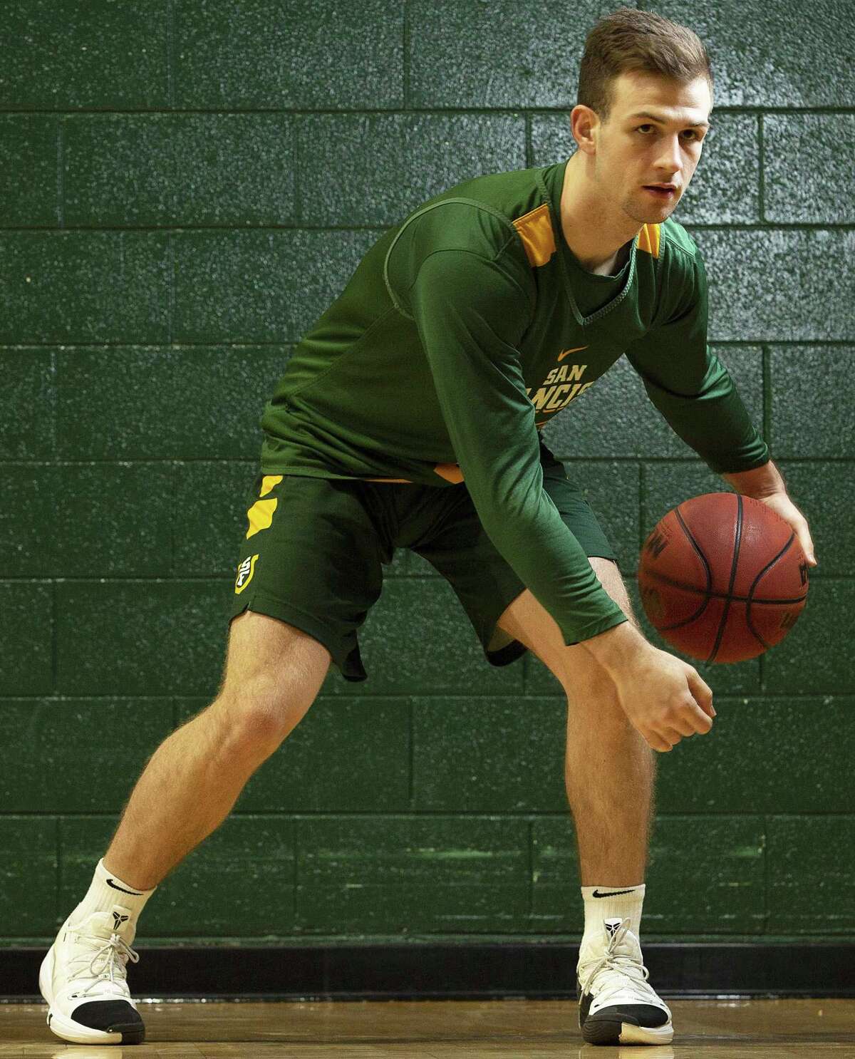 USF’s Frankie Ferrari, a ‘basketball junkie,’ thriving in senior season