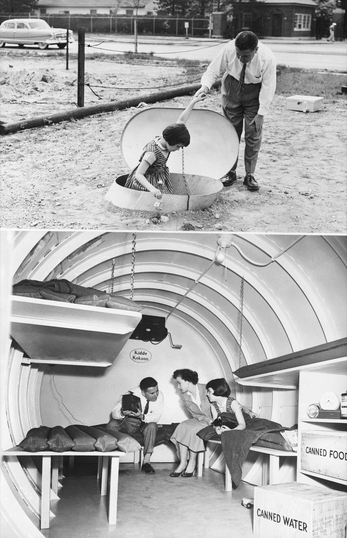 Fallout shelters were a thing in the Bay Area in the '50s and '60s ...