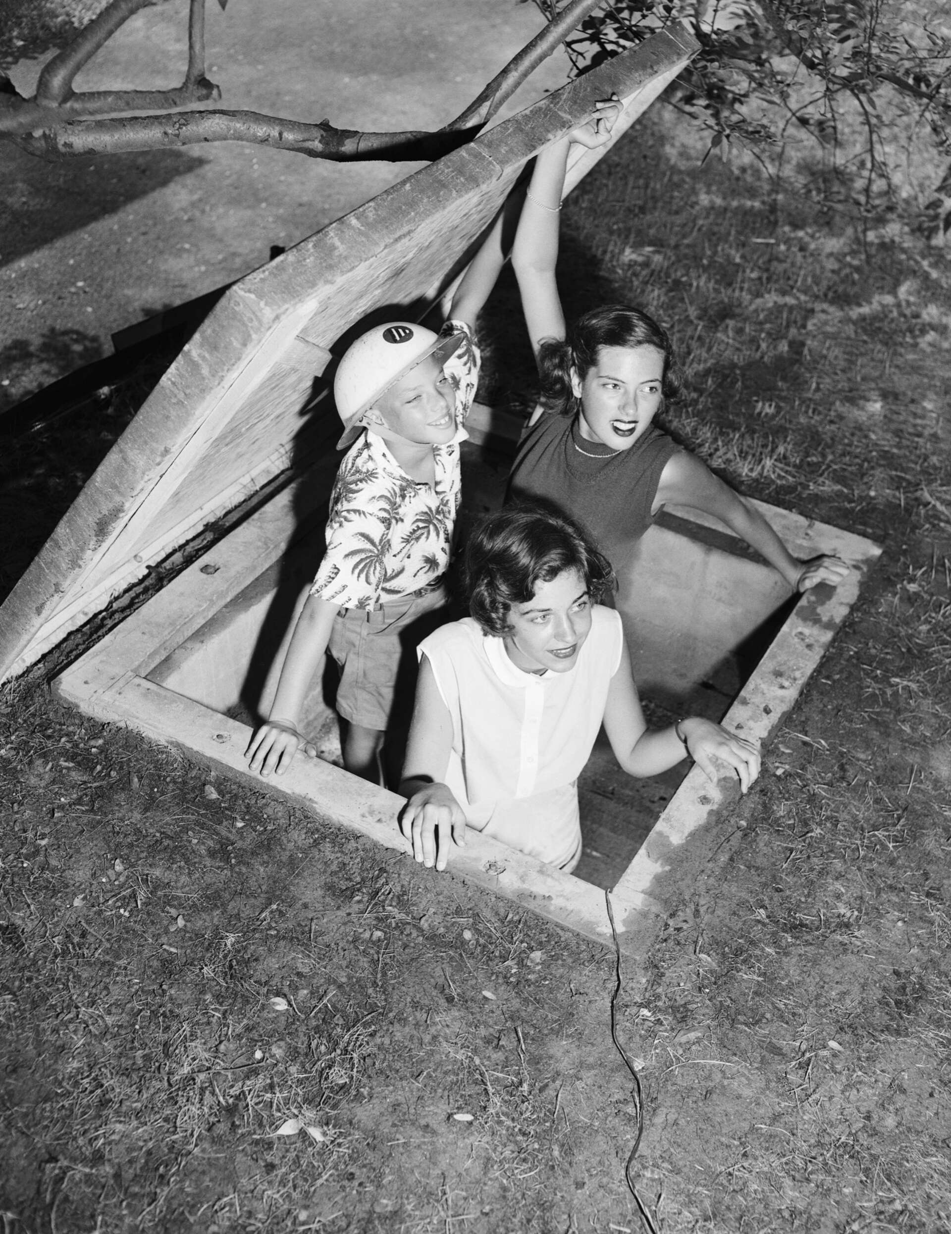 Fallout shelters were a thing in the Bay Area in the '50s and '60s ...