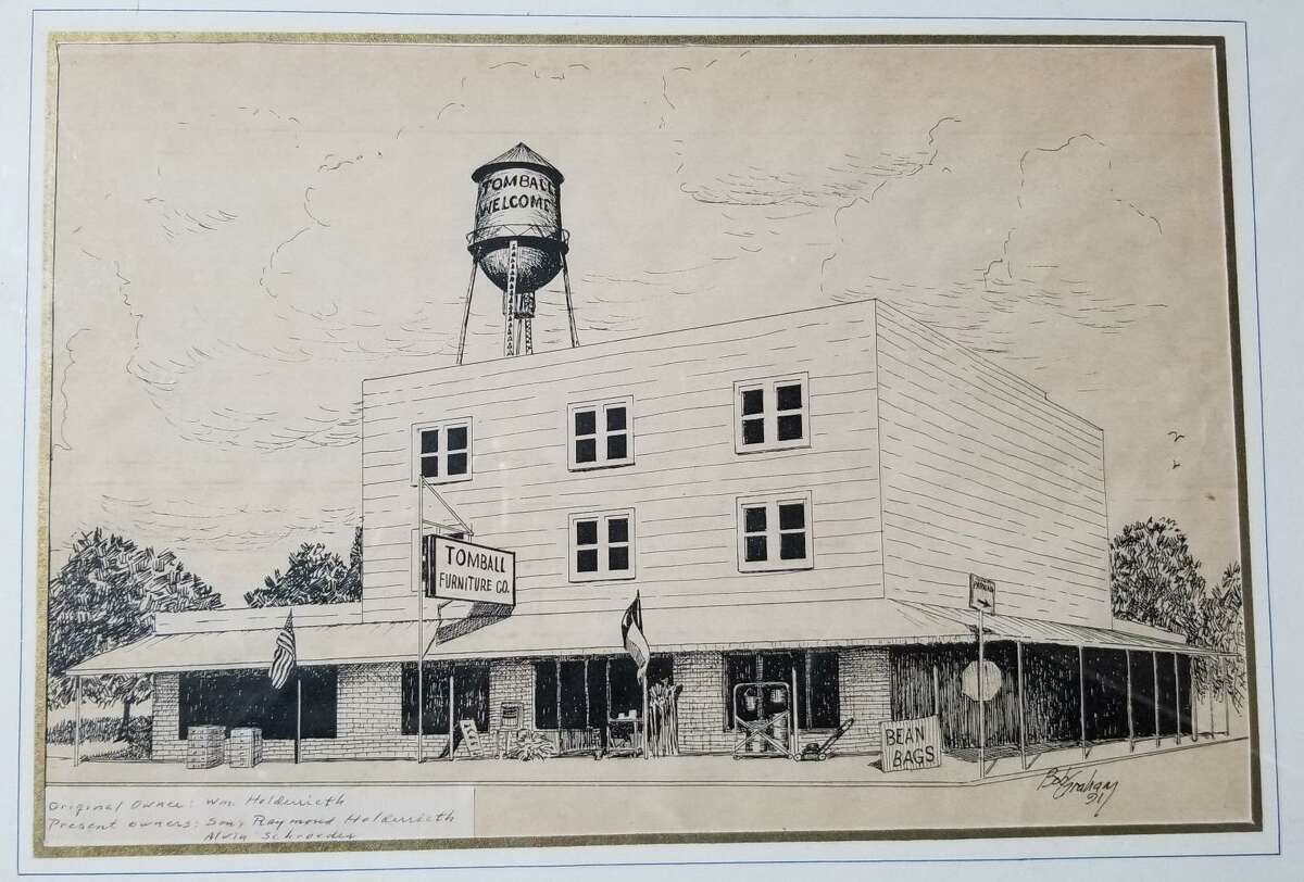 Antique vault in downtown Tomball explained, mascot statue too