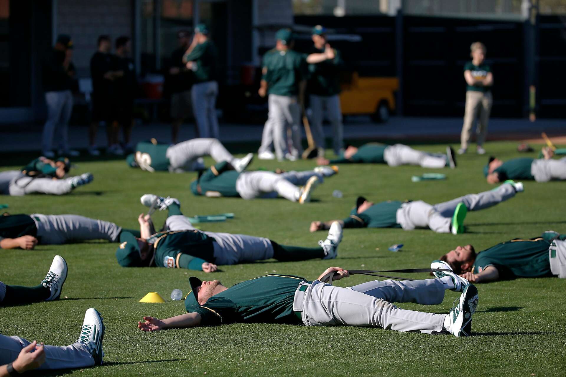 ‘Meditation station’ may benefit A’s players this spring