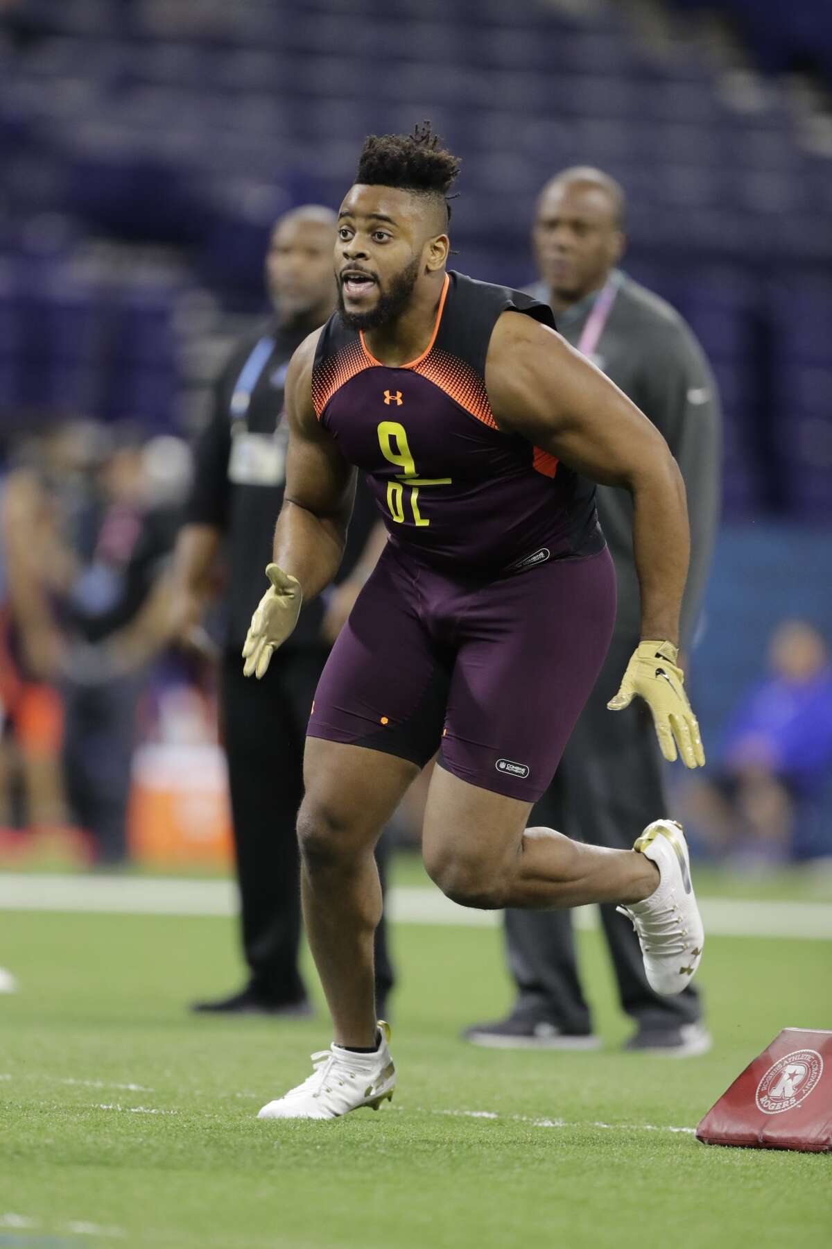 Texas A&M DT Kingsley Keke delivers impressive combine workout