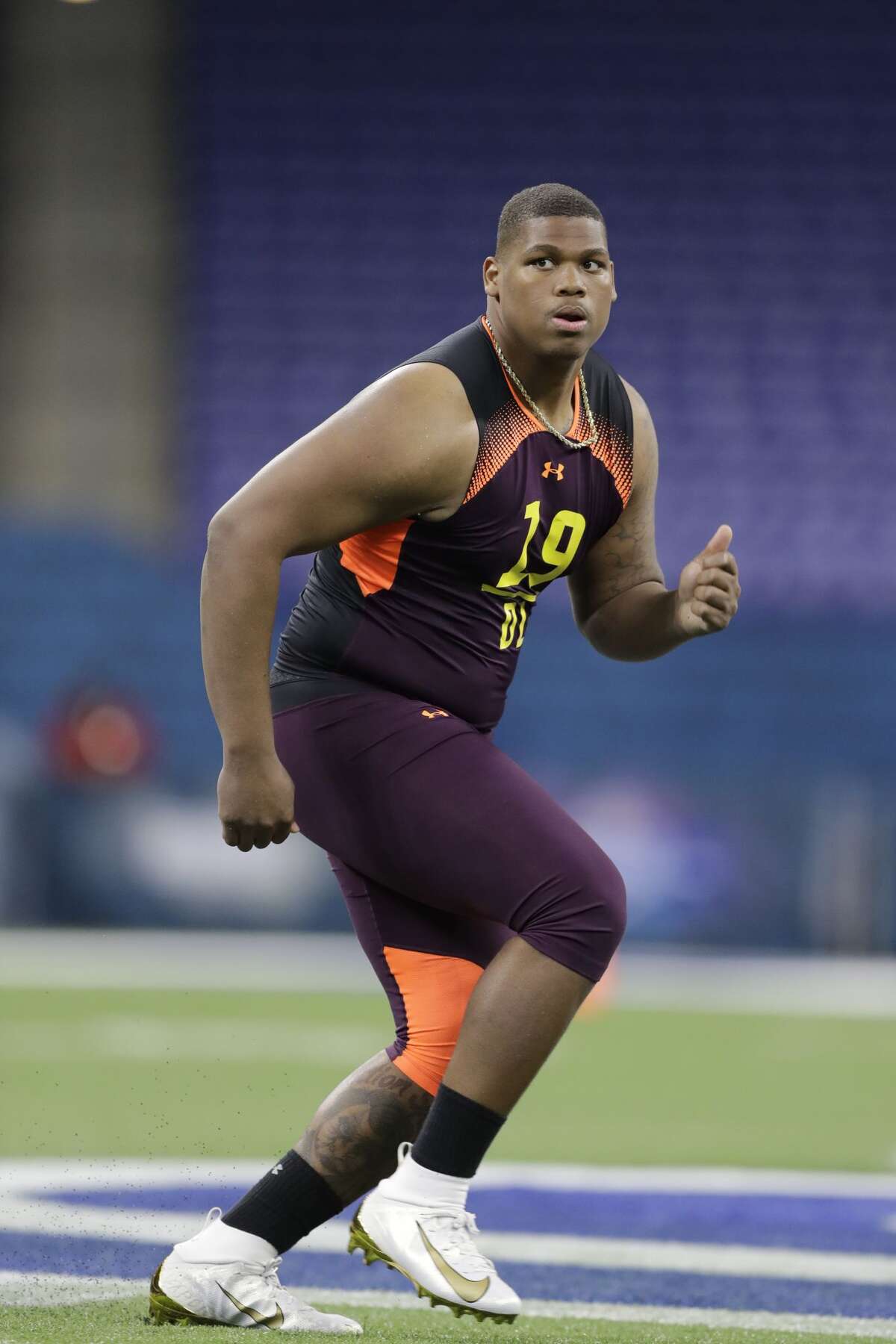 Alabama's Quinnen Williams fourth-fastest 300-pounder in combine history