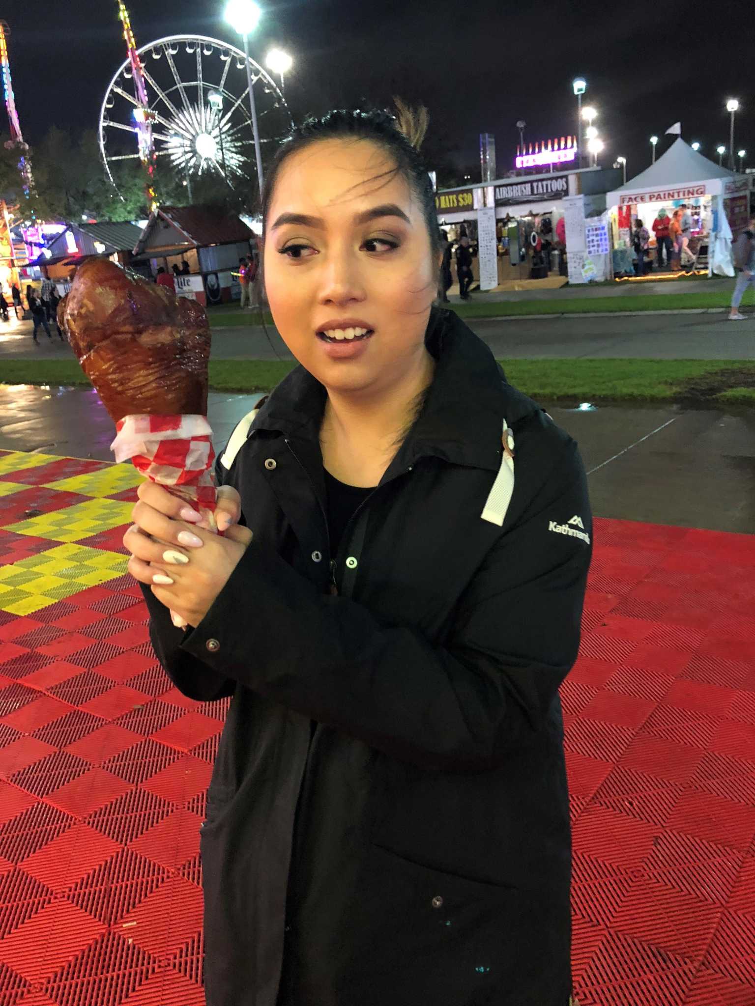 Corn dog, mutton-bustin’ among astonishment to first-time rodeo visitor