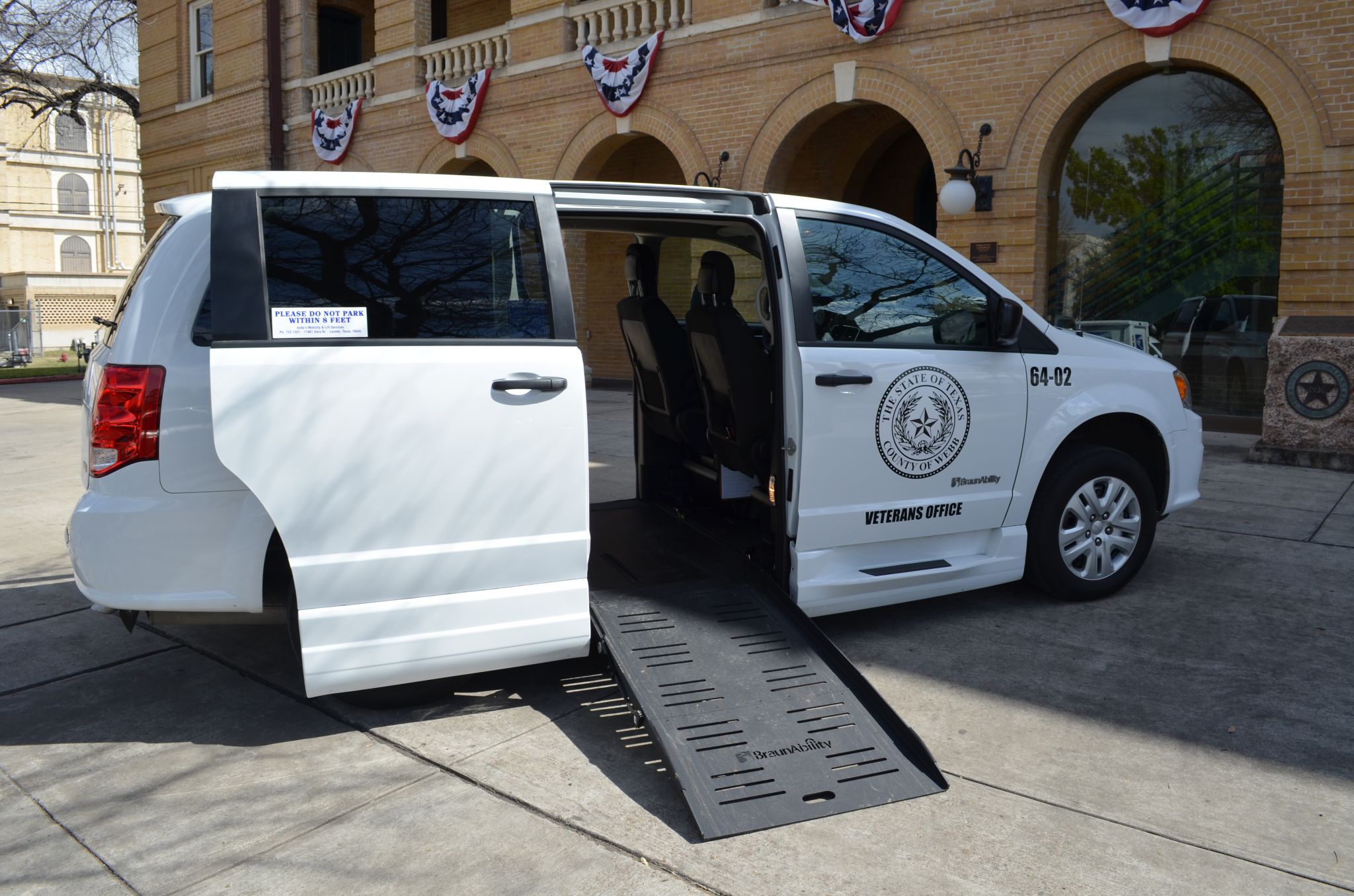 New veterans van in operation in Webb County