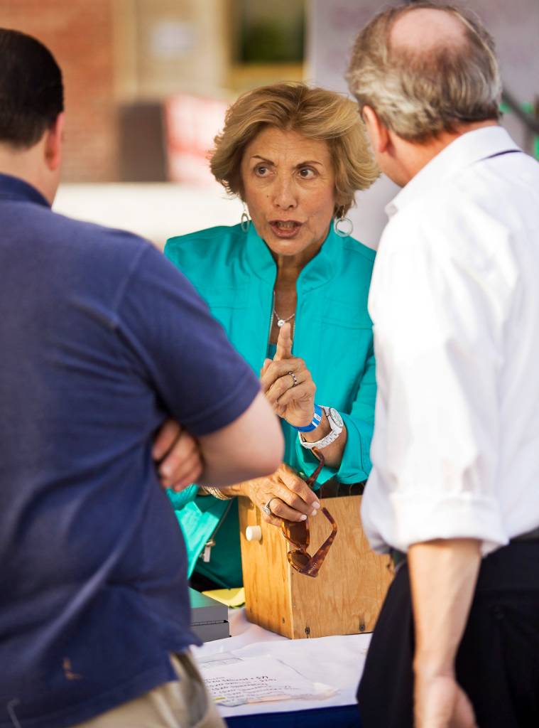 Originally in the Sunday paper: Goldstein, Queen of downtown