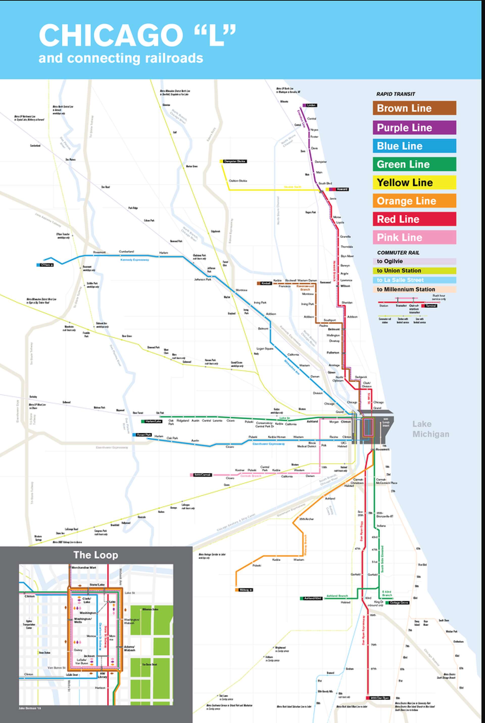 Artist illustrates how Houston's public transportation system has ...