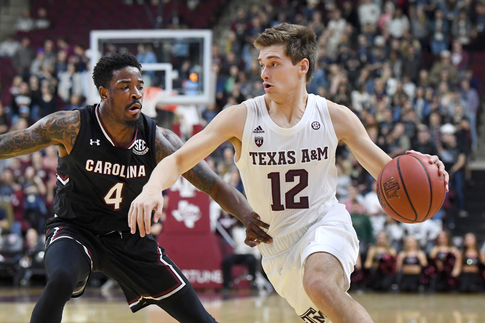 Aggies dominated by South Carolina in home finale