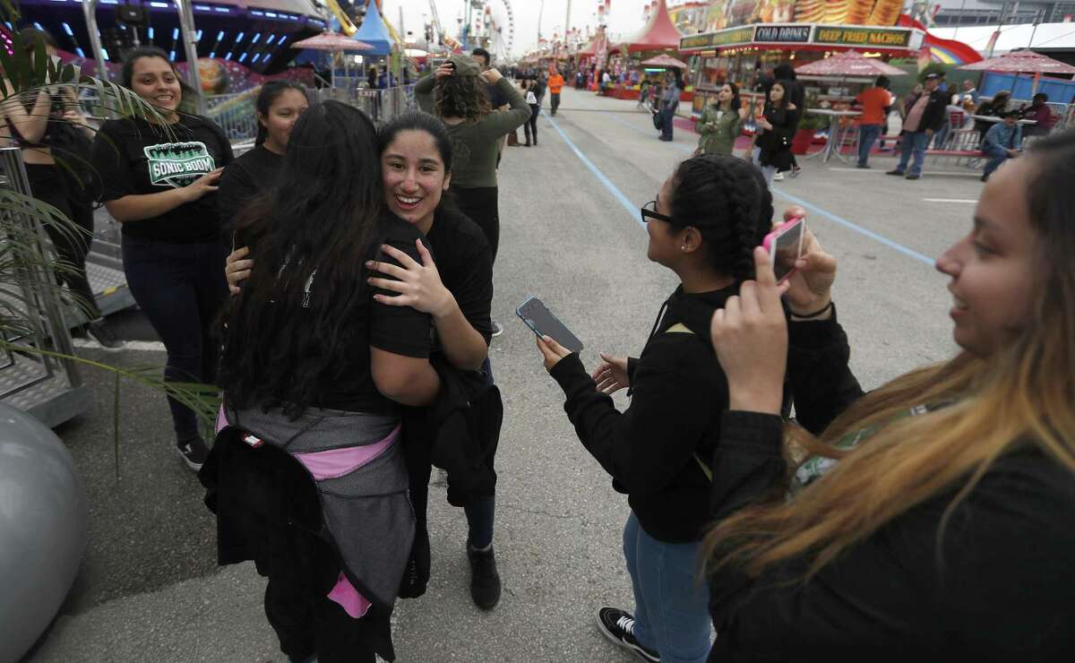 Taking a spin on the Titan, the biggest ride at the rodeo — and in the U.S.