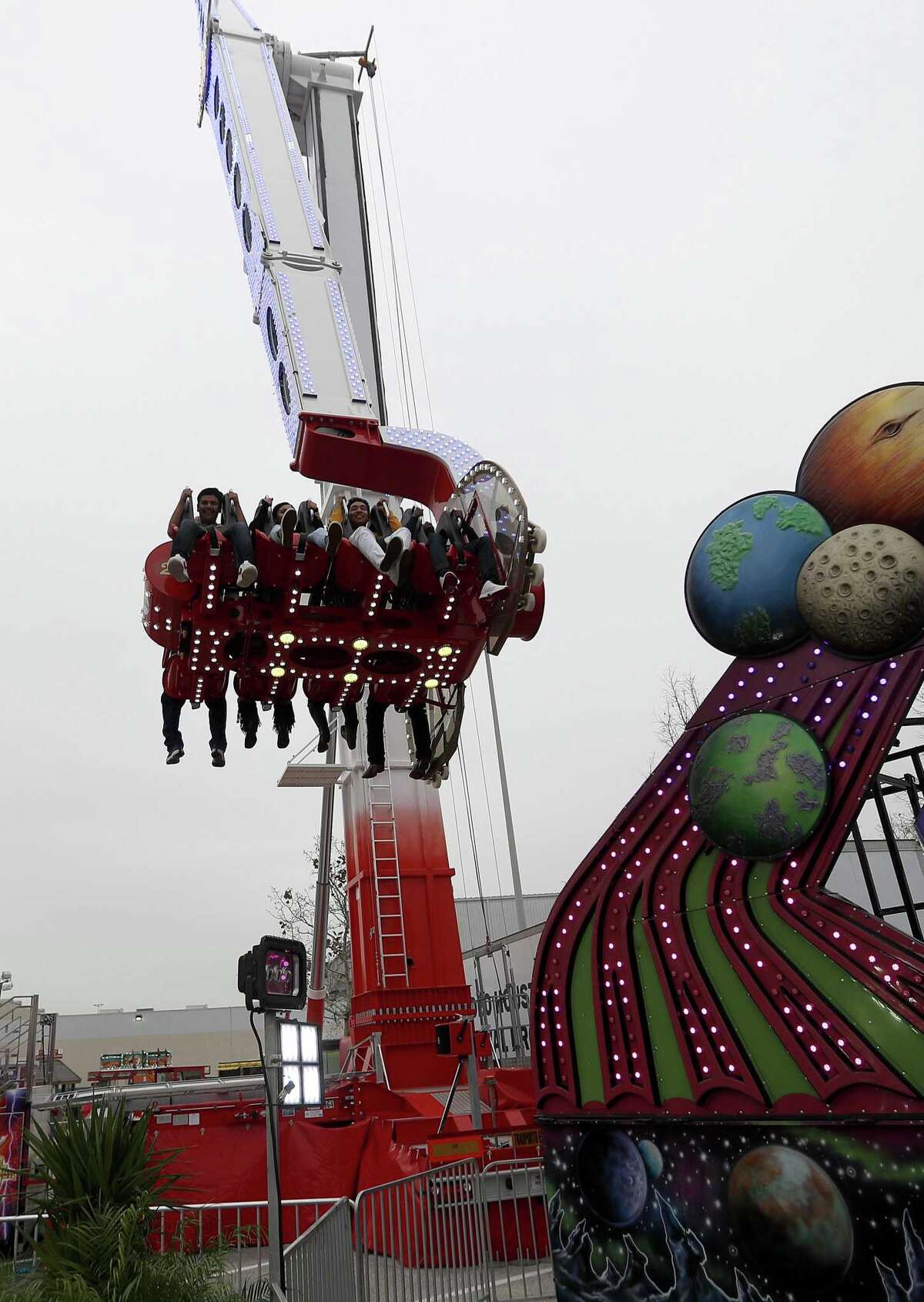 Taking a spin on the Titan, the biggest ride at the rodeo — and in the U.S.