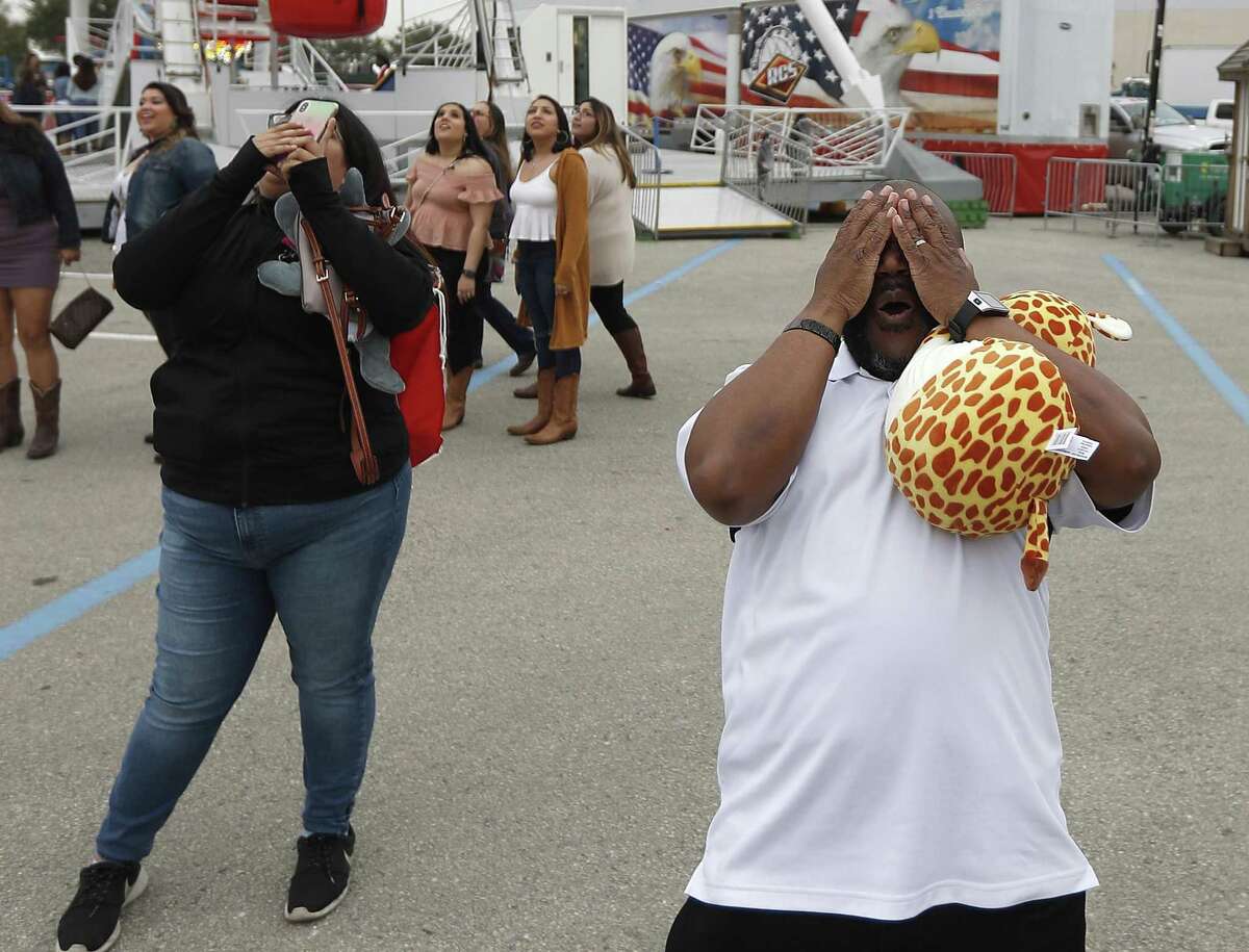 Taking a spin on the Titan, the biggest ride at the rodeo — and in the U.S.