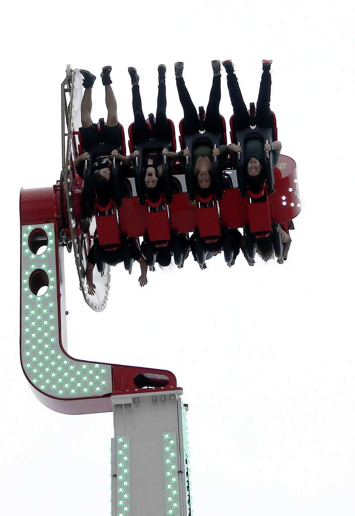 Taking a spin on the Titan, the biggest ride at the rodeo — and in the U.S.