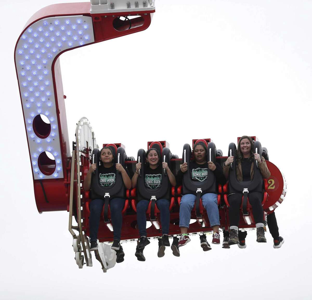 Taking a spin on the Titan, the biggest ride at the rodeo — and in the U.S.