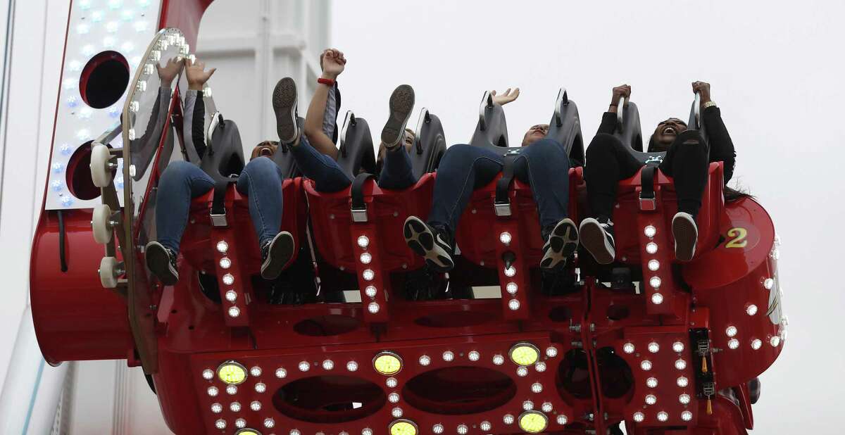 Taking a spin on the Titan, the biggest ride at the rodeo — and in the U.S.
