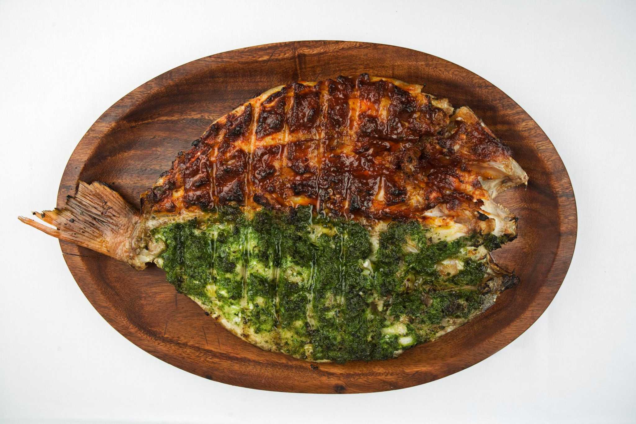 Recipe: Red Snapper with Chile and Parsley Sauce
