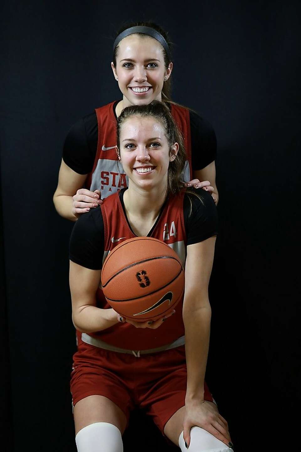There goes Stanford’s Lacie Hull — or was it her twin, Lexie?