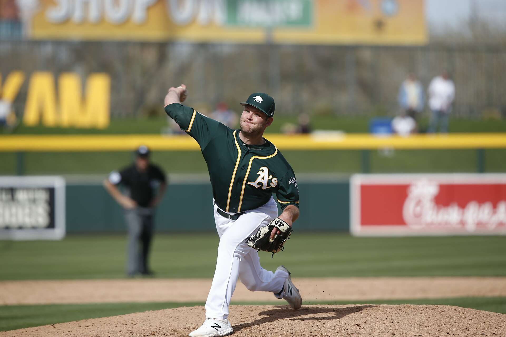 Surgery has A’s non-roster pitcher Tanner Anderson breathing freely