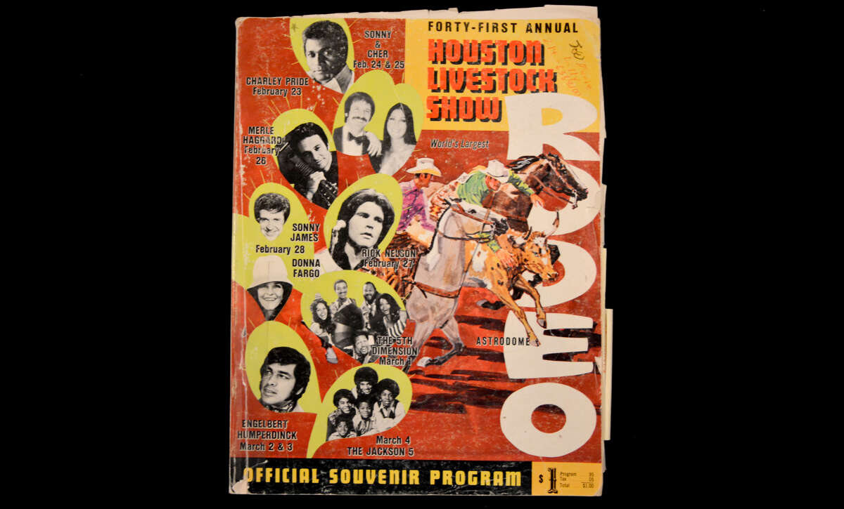 Explore RodeoHouston's past through its souvenir programs