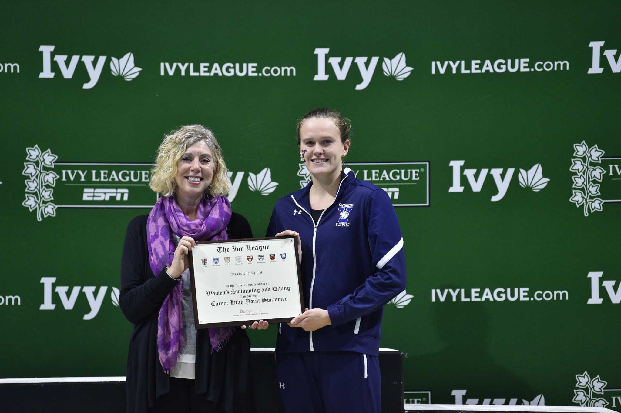 Bella Hindley has put together remarkable run with Yale swim program