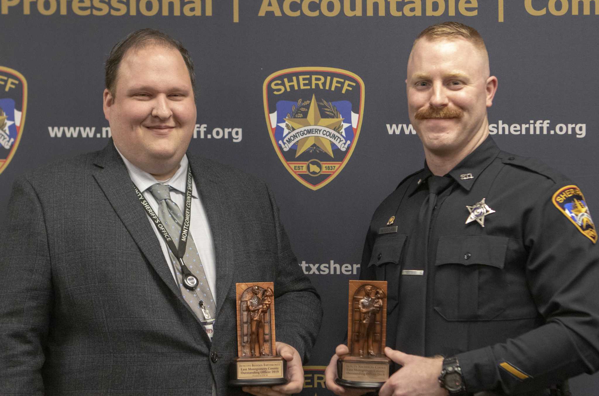 Montgomery County Sheriffs Office Honors 2 With Awards For Service