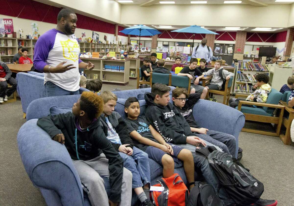 Boys learn pride, respect and responsibility through club at Conroe ISD