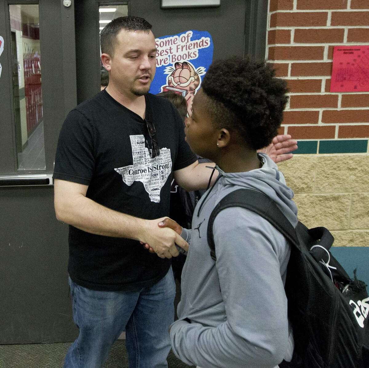 Boys learn pride, respect and responsibility through club at Conroe ISD