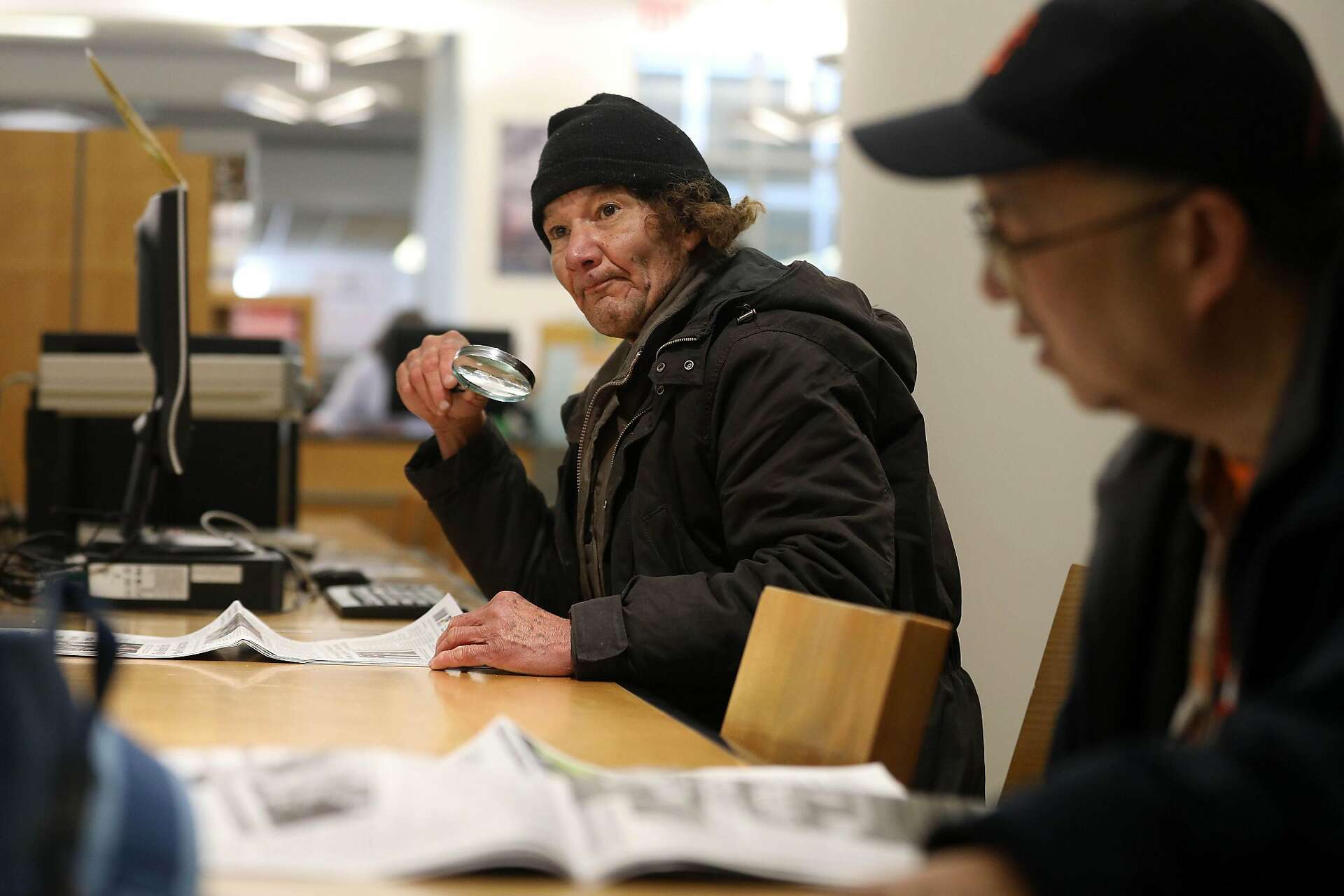 SF libraries as sanctuaries for the homeless — Hollywood movie captures ...