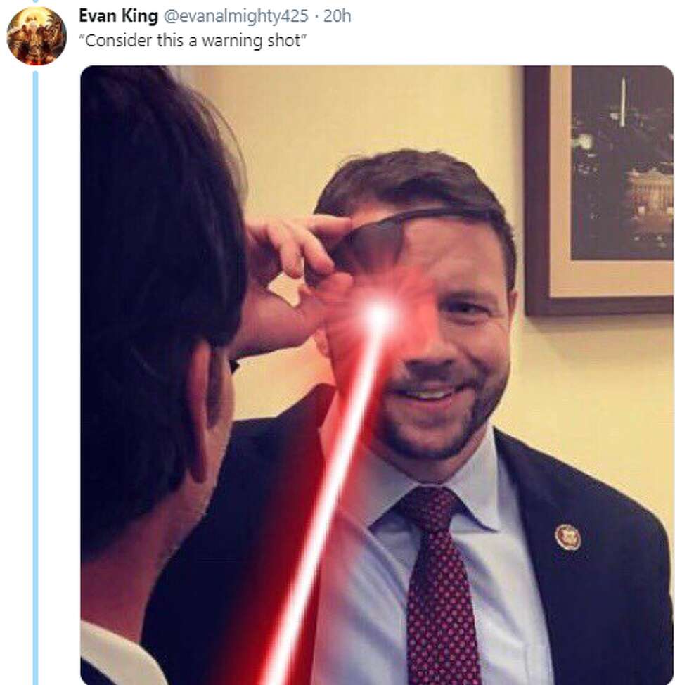 Texas Rep. Dan Crenshaw reveals glass eye, stunning Avengers star
