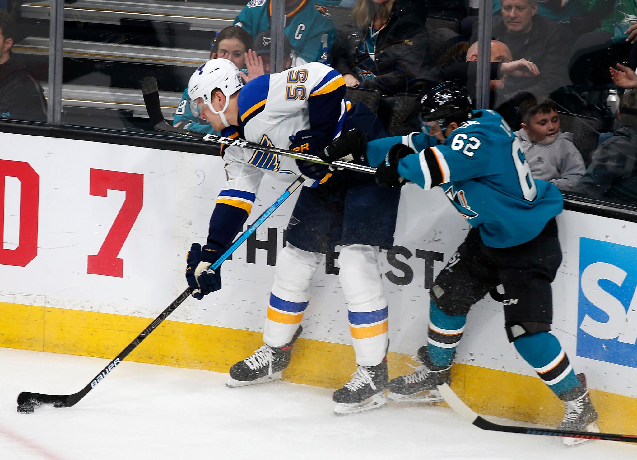 Kevin Labanc’s overtime goal lifts Sharks past Blues
