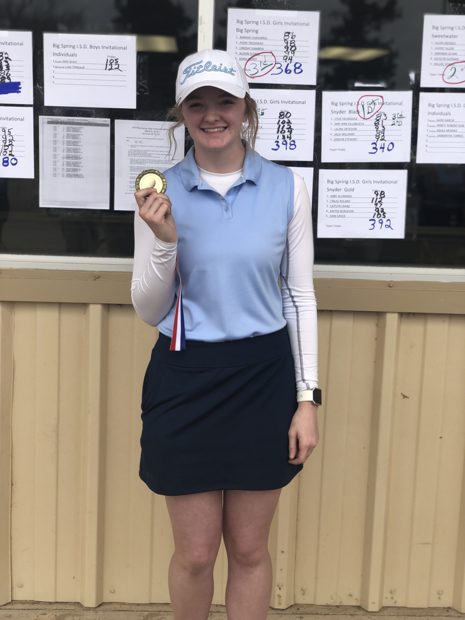 HS GOLF: Greenwood’s Cheek, Big Spring boys win titles