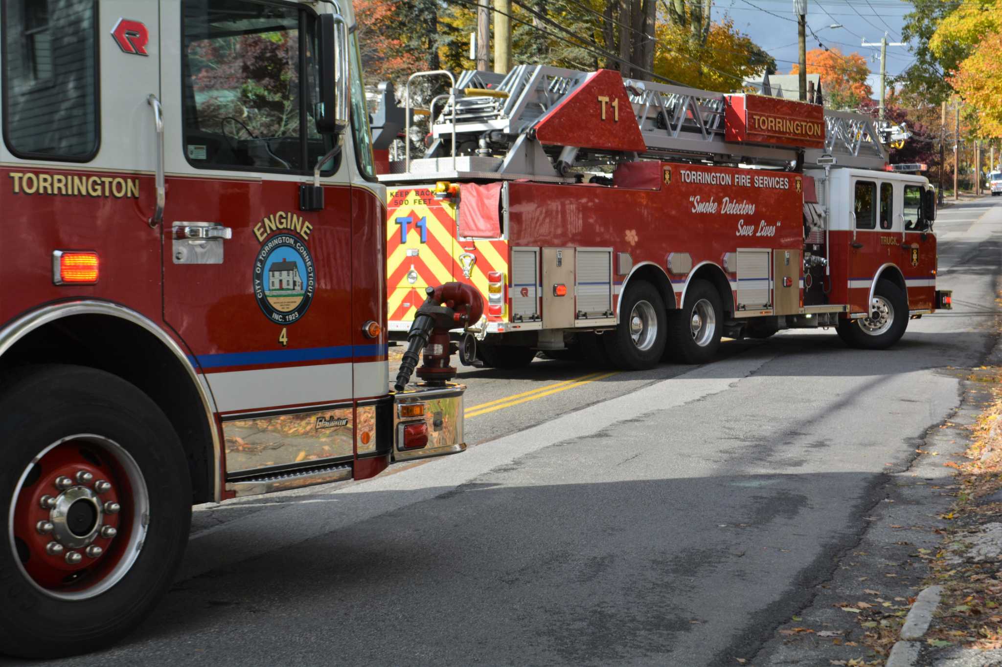 No one injured in Torrington house fire