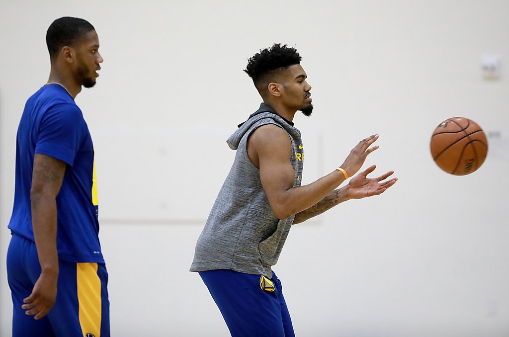 Warriors’ Jacob Evans shows signs of progress