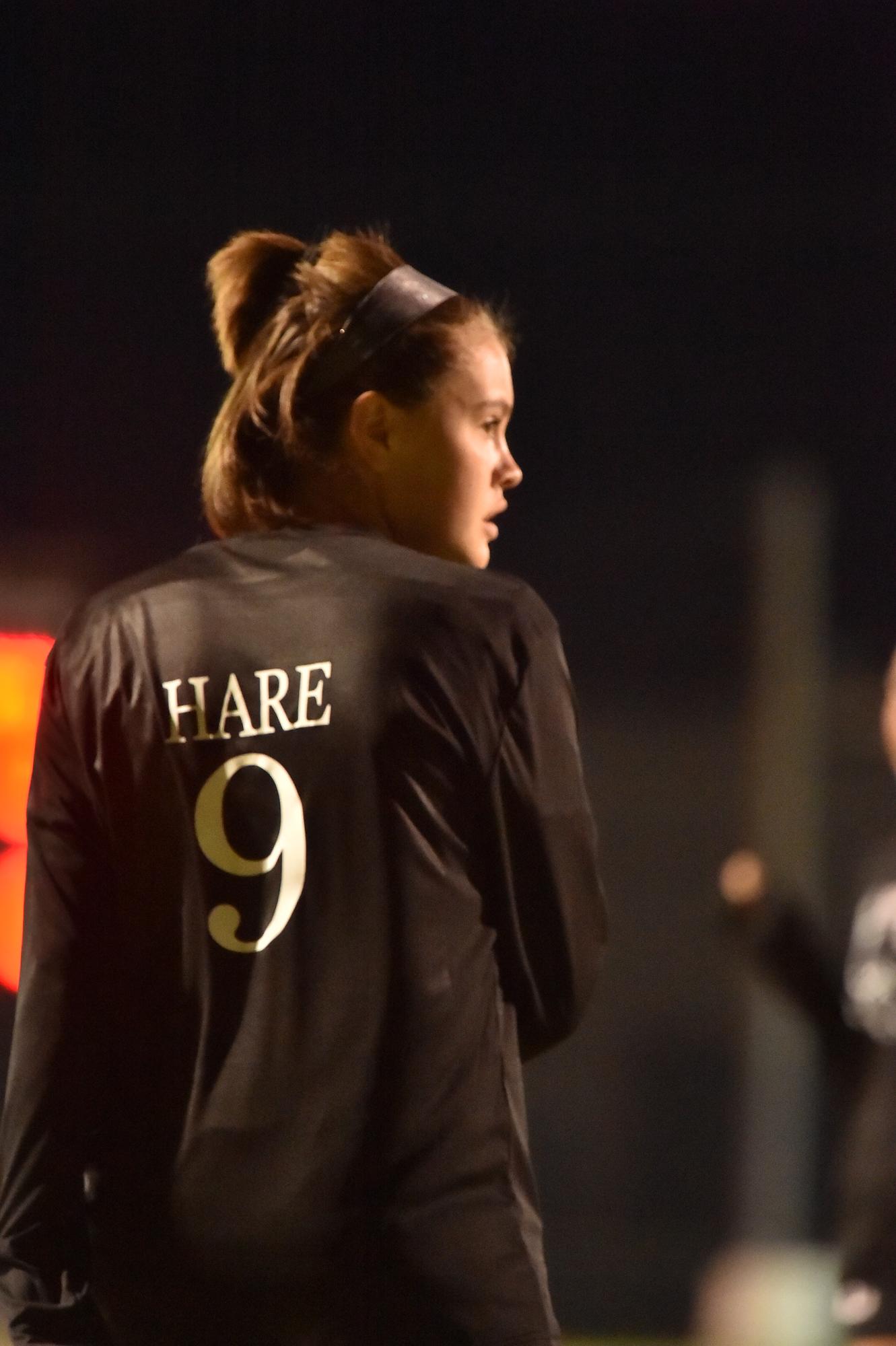 Churchill soccer player Presley Hare is alive and kicking