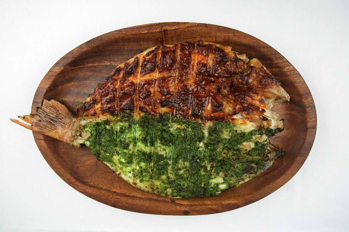 Recipe: Red Snapper with Chile and Parsley Sauce