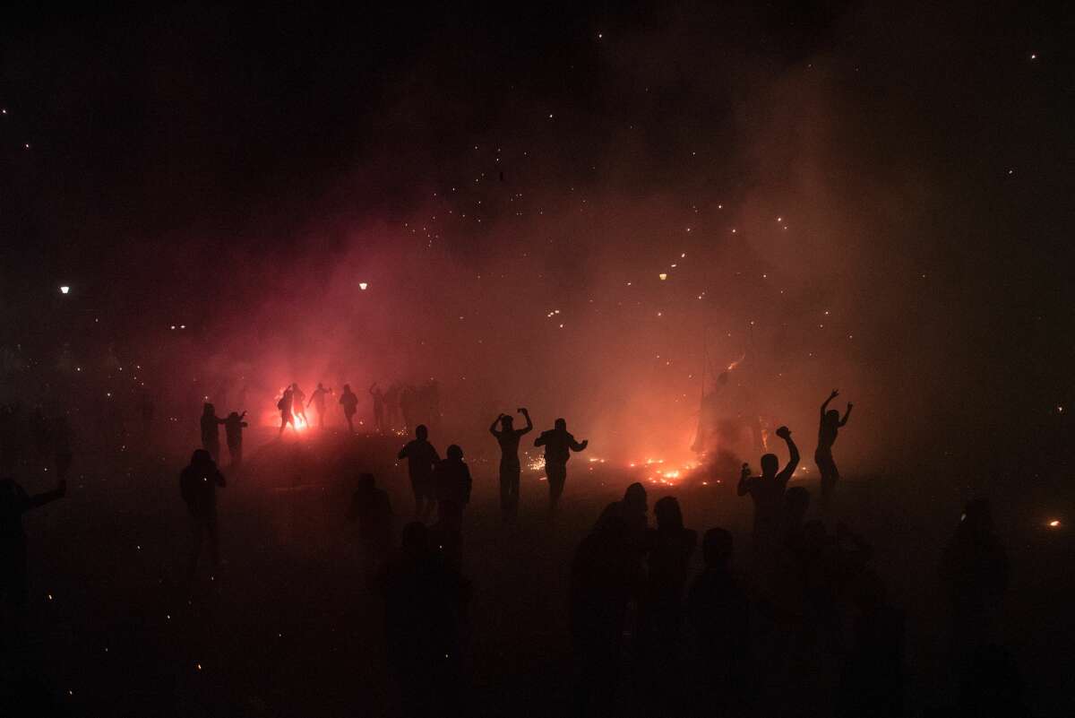 Explosive photos show fireworks at National Pyrotechnic Festival in Mexico