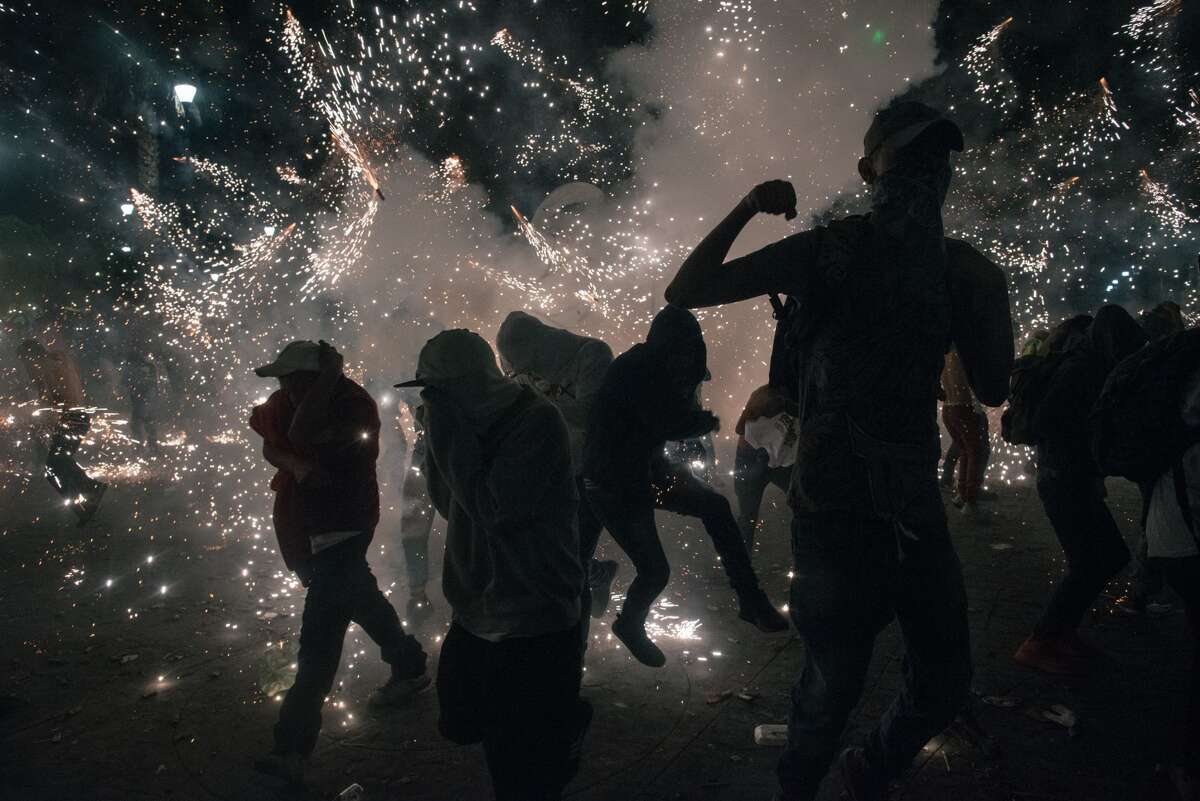 Explosive photos show fireworks at National Pyrotechnic Festival in Mexico