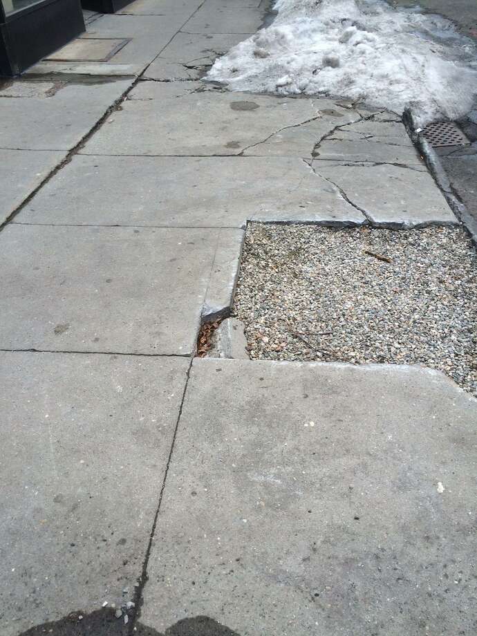 Bridgeport rebidding controversial sidewalk fixes - Connecticut Post