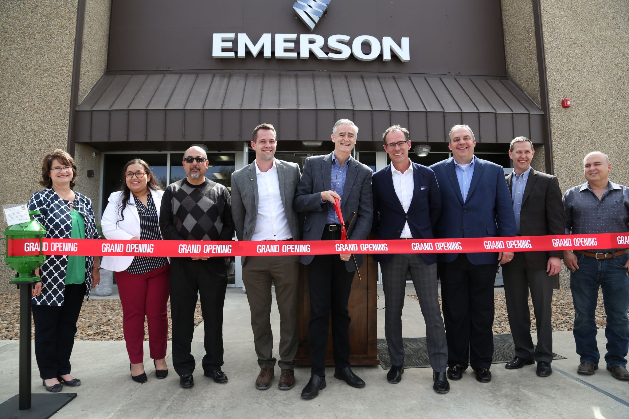 Emerson celebrates opening of new Permian Basin Service Center