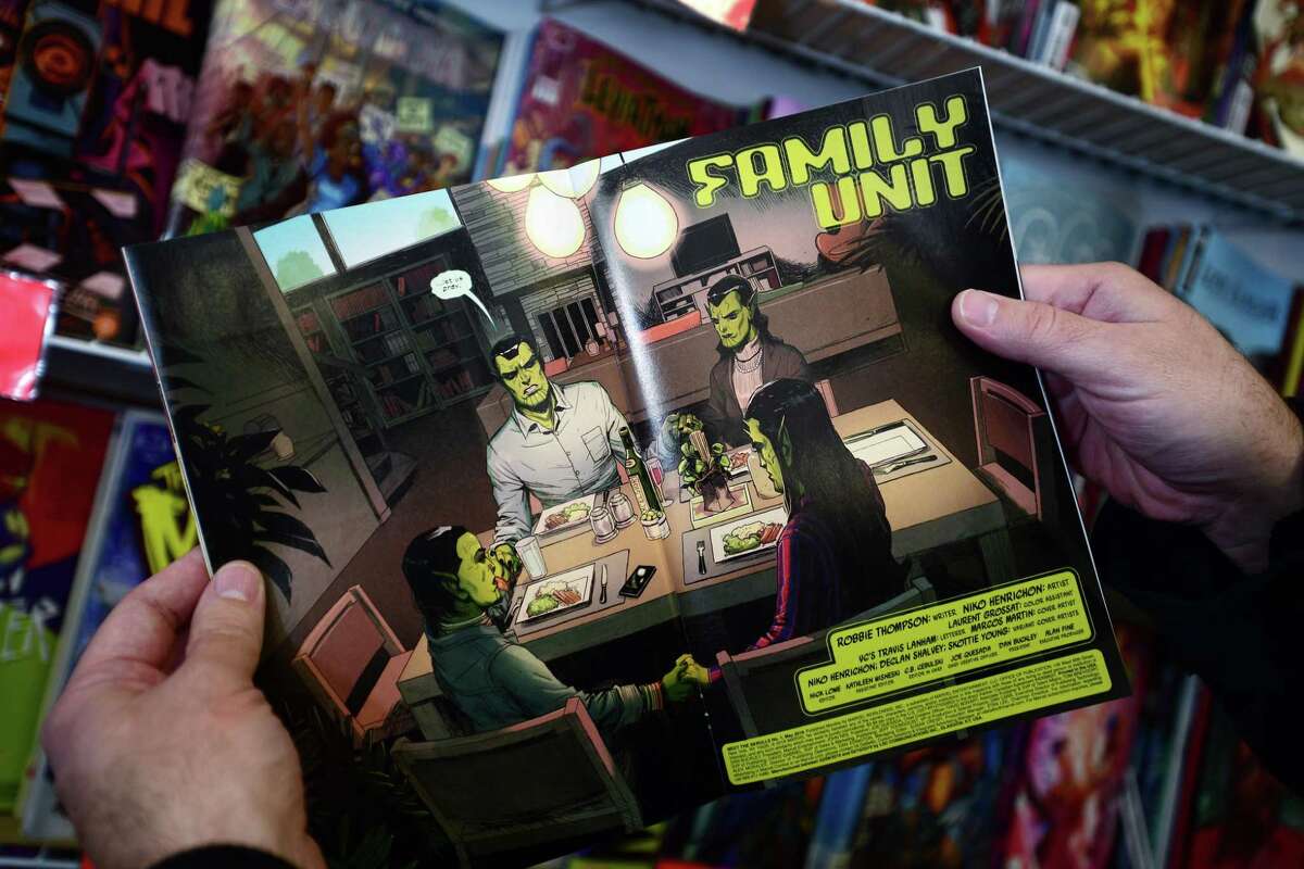 Shape-shifting aliens call Stamford home in new Marvel comic