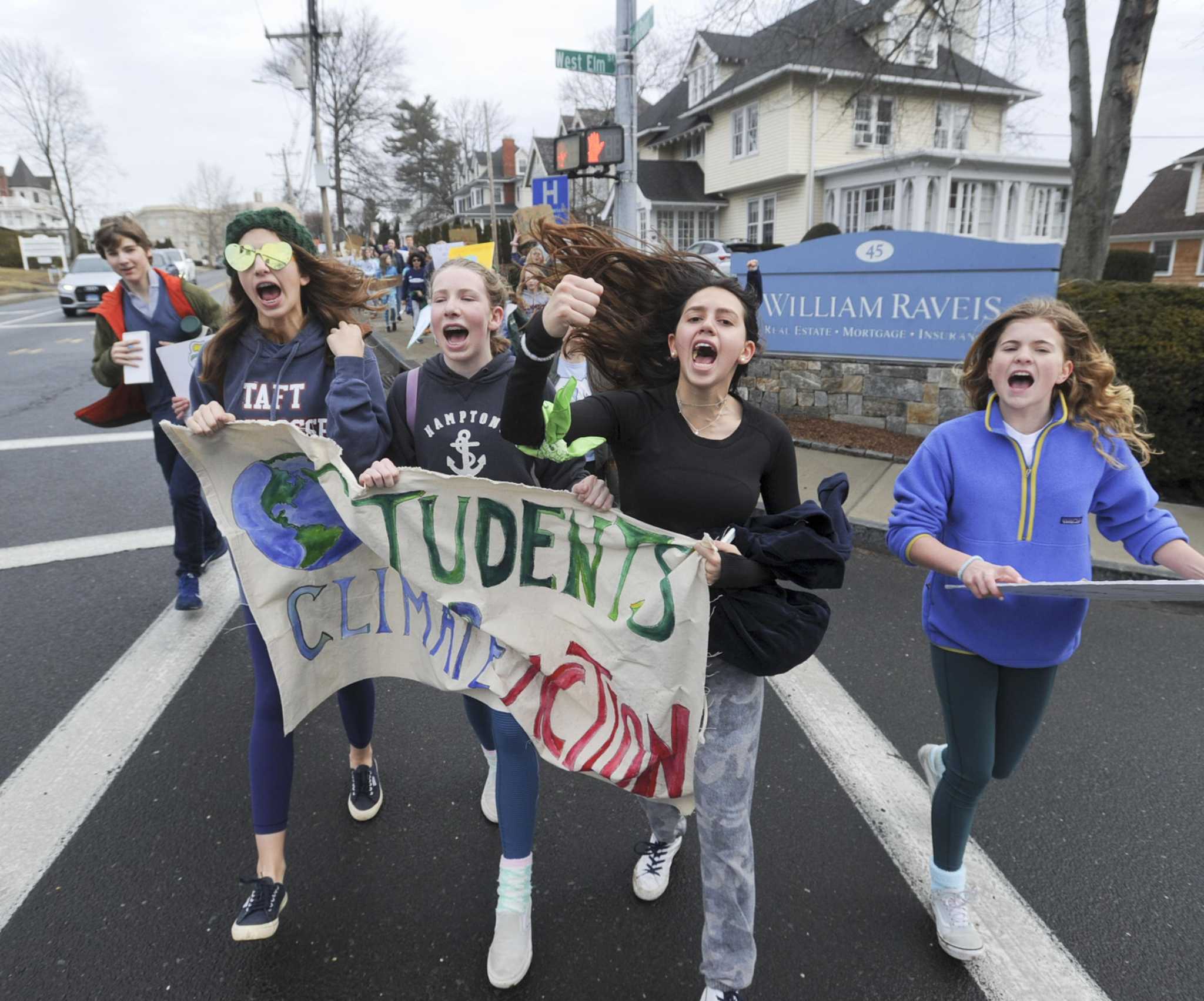 Greenwich Country Day students join global march for change