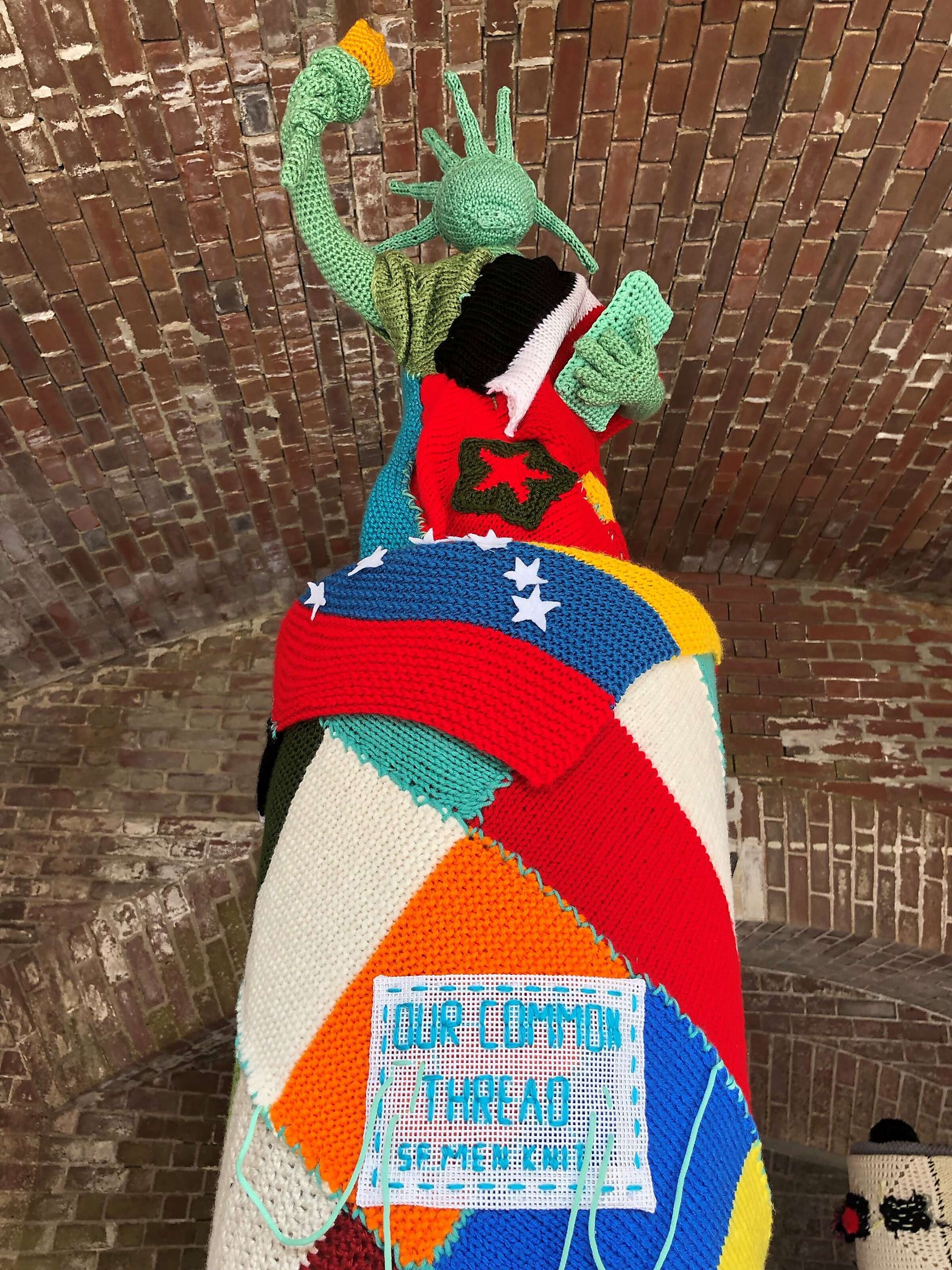 In tribute to a country stitched together by immigrants